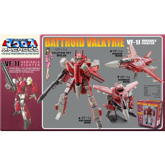 Robotech - Valkyrie Veritech VF-1J Miriya Sterling - Snake.cl