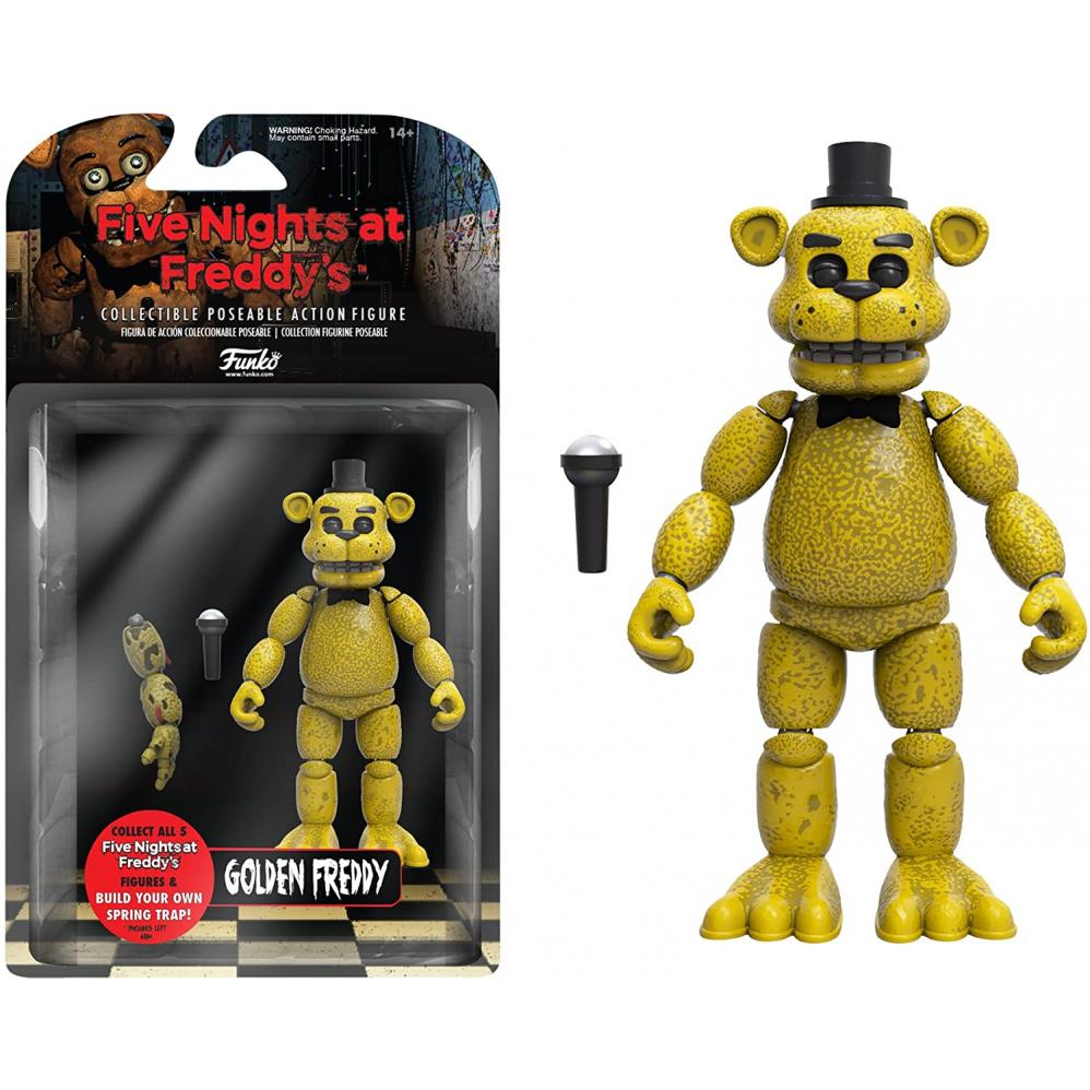 Action Figure FNAF - Golden Freddy - Snake.cl