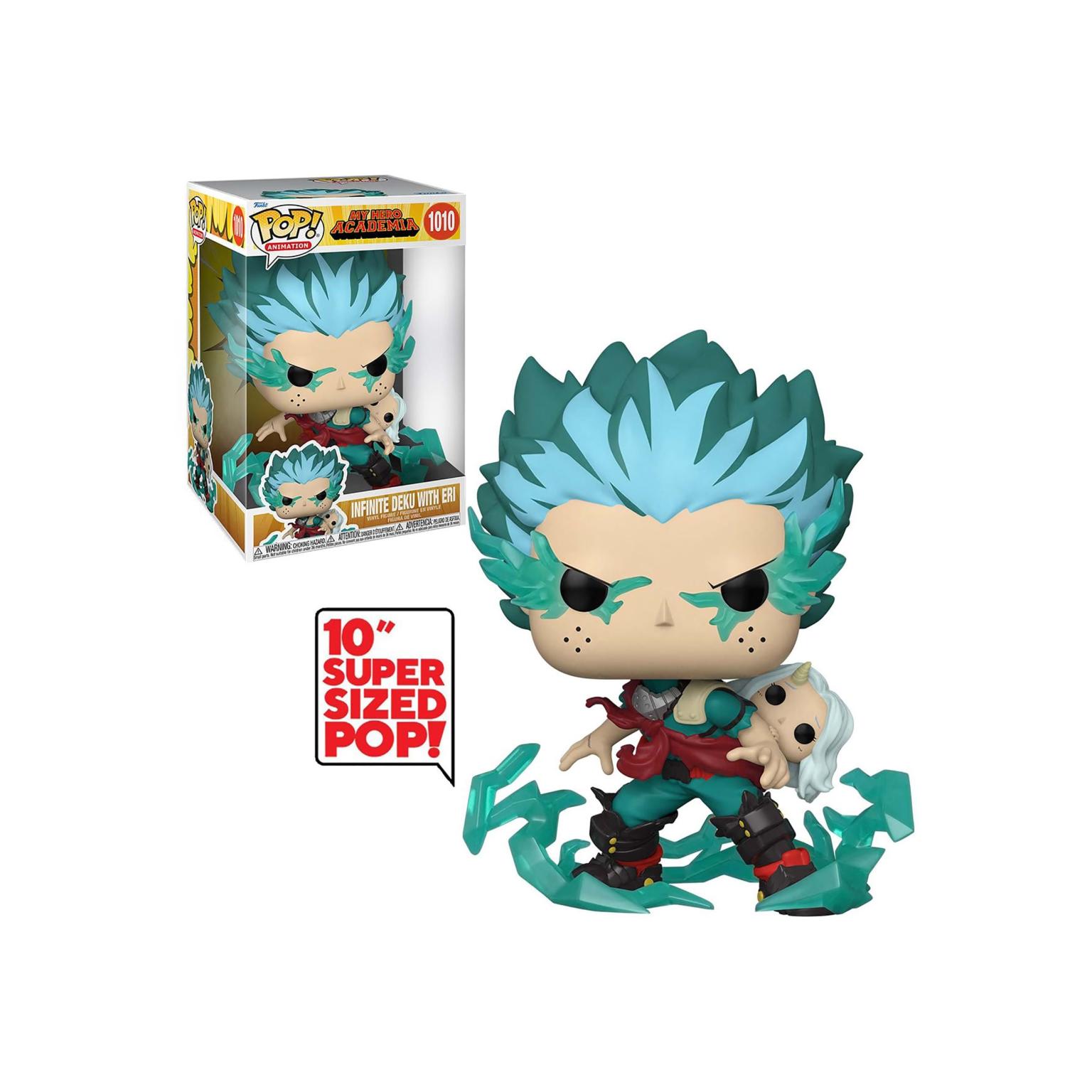 Pop! Super Sized 10" MHA - My Hero Academy - Infinity Deku with Eri ...